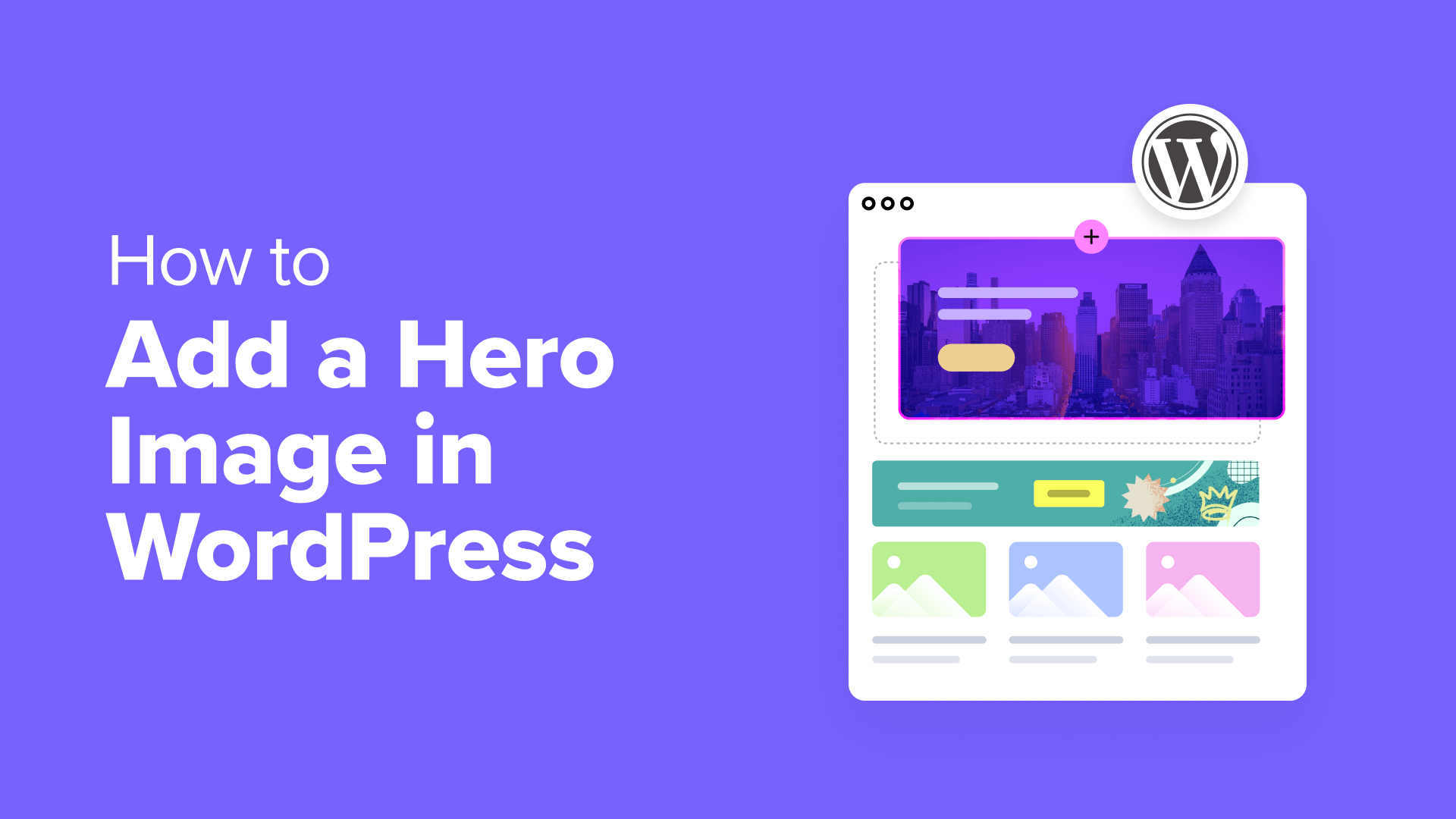 How to Add a Hero Image in WordPress (4 Easy Ways) - Marie Tech It